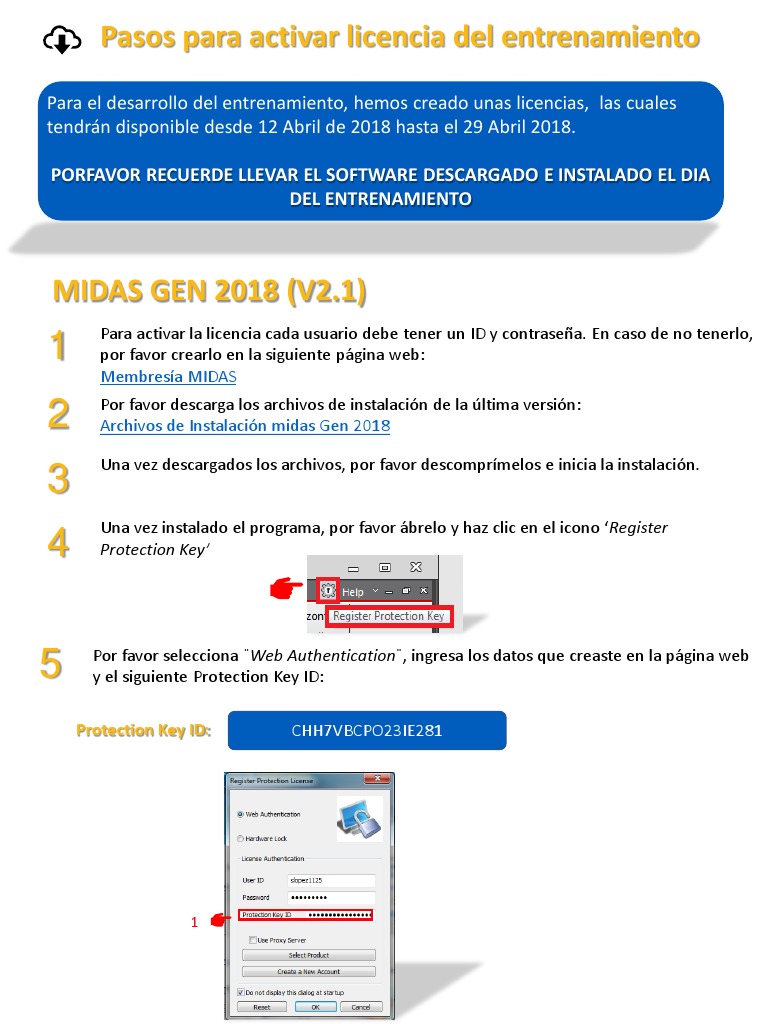 Midas Ejemplo | PDF | Contraseña | Informática
