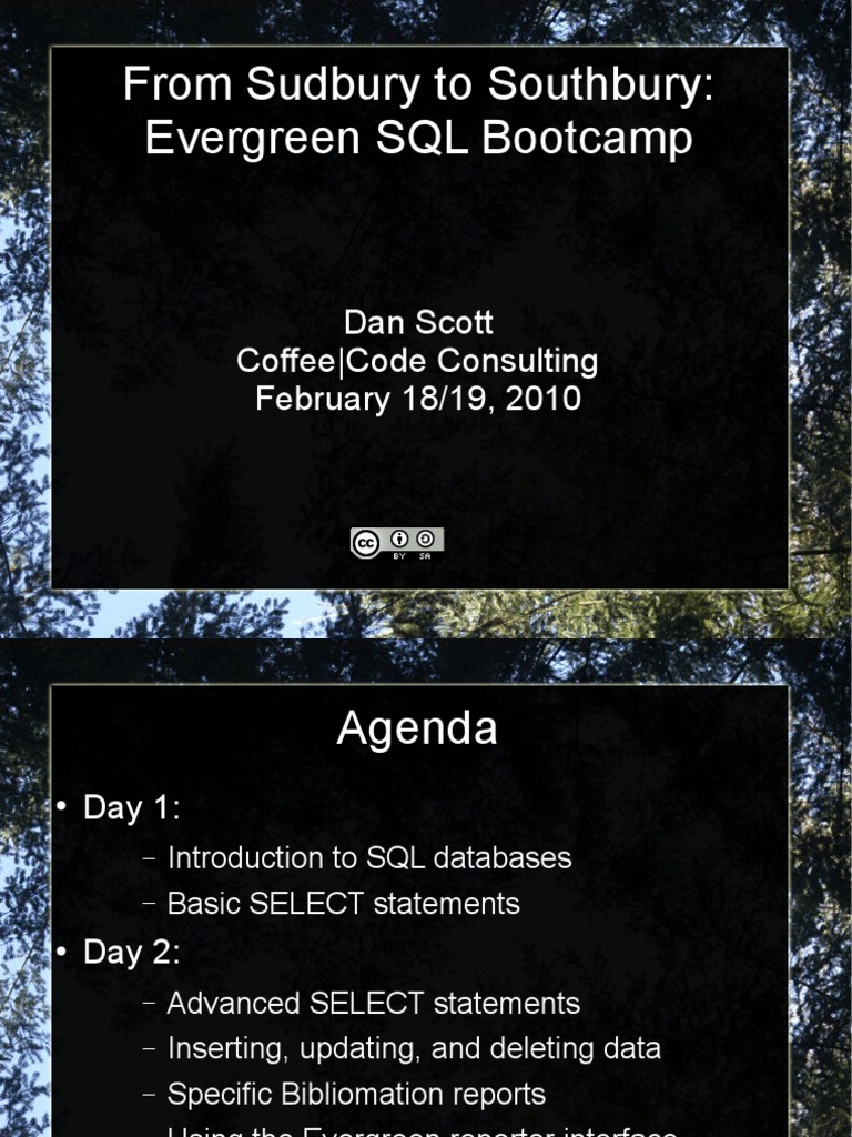 SQL Bootcamp From Sudbury to Southbury | PDF | Sql | Boolean Data Type