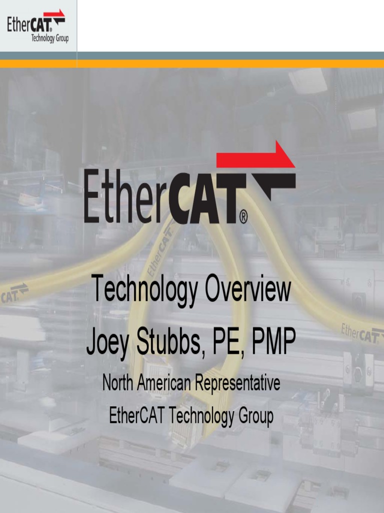 EtherCAT TechnologyOverview | PDF | Network Topology | Ethernet