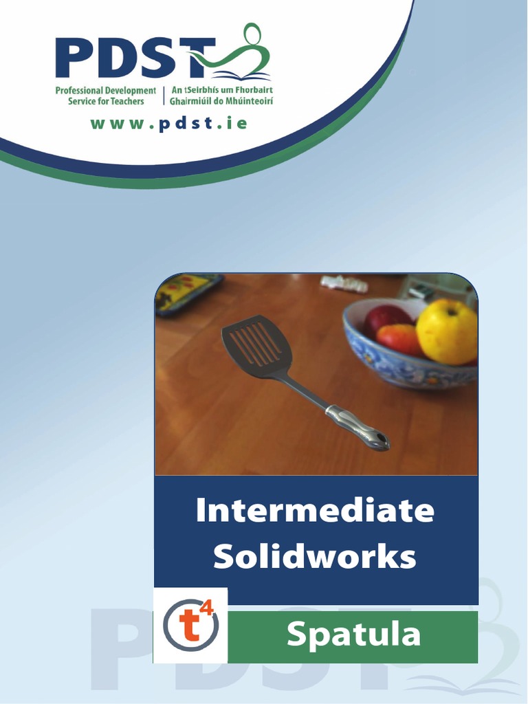 Intermediate Solidworks Spatula Guide | PDF