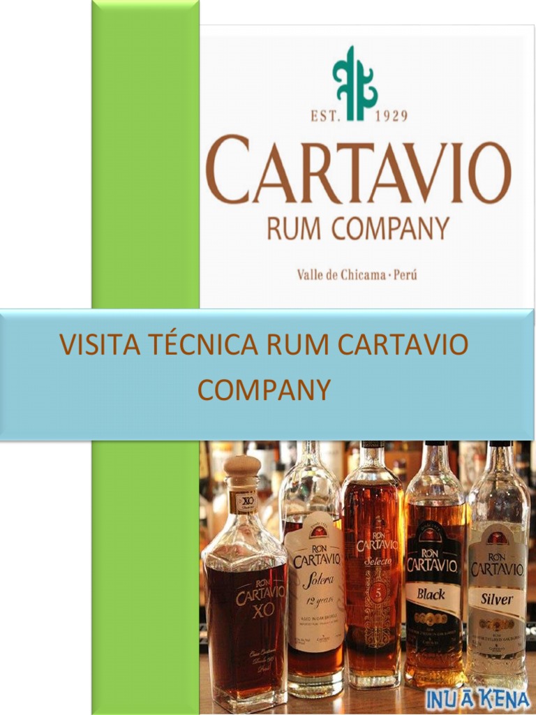 Visita Técnica a Cartavio Rum Company | PDF | Bebidas alcohólicas ...