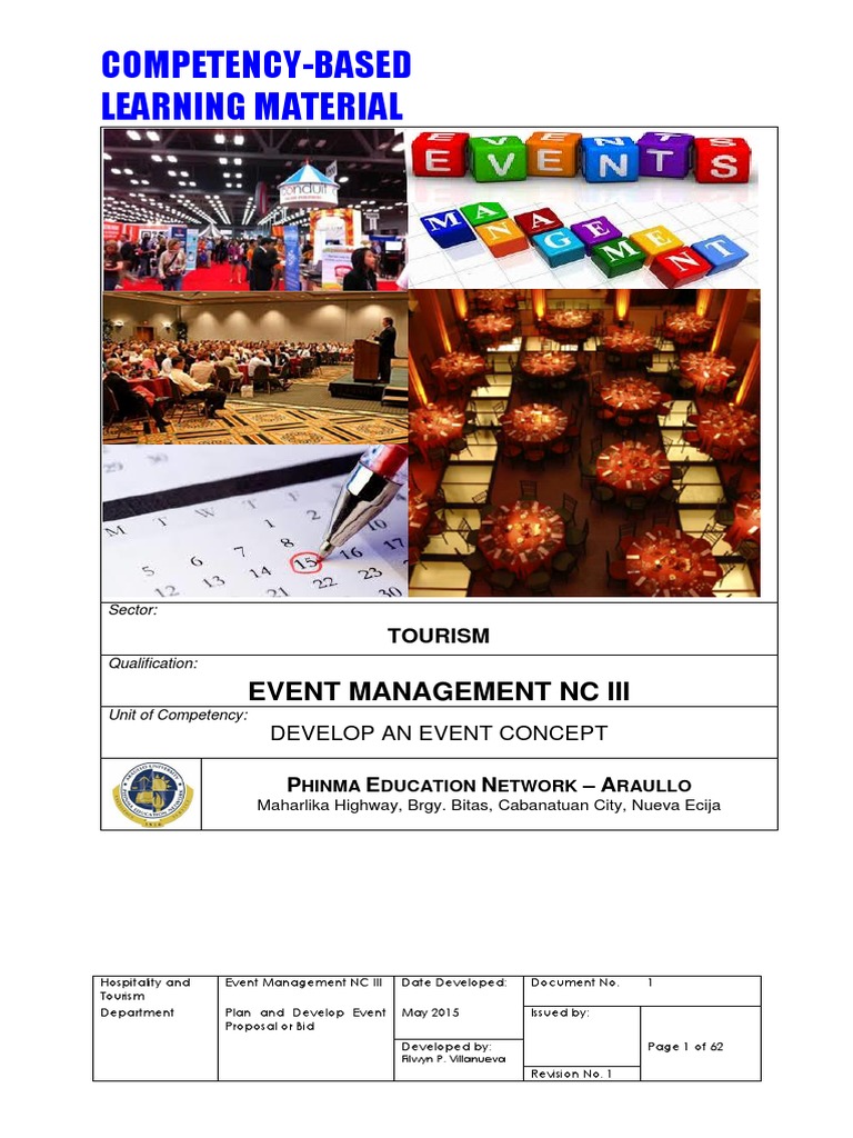 Develop An Event Concept | Download Free PDF | Budget | Concept