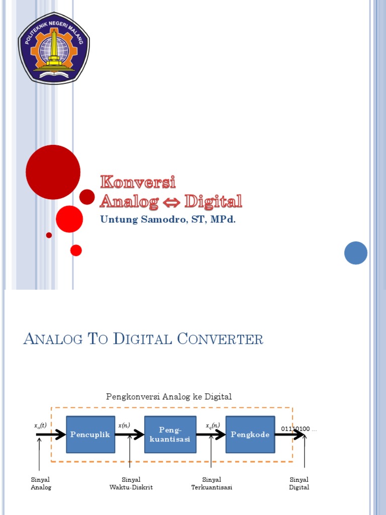 2 - Pengantar - Pemrosesan Sinyal Digital | PDF