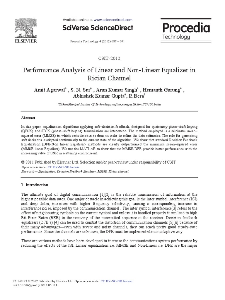Equalizer Linearnon Linear | PDF | Matrix (Mathematics) | Equalization (Audio)
