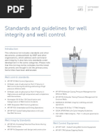 Api Iso Equivalent Standards PDF | PDF | Casing (Borehole) | Oil Well