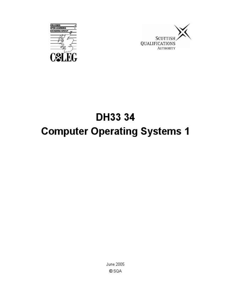 Computer Operating Systems | PDF | Operating System | Graphical User ...