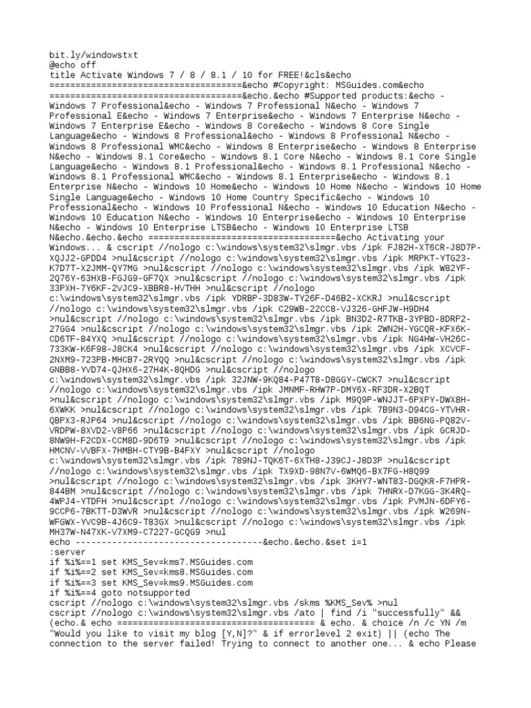 Windows Activator | Download Free PDF | Computer Architecture | Ibm Pc ...