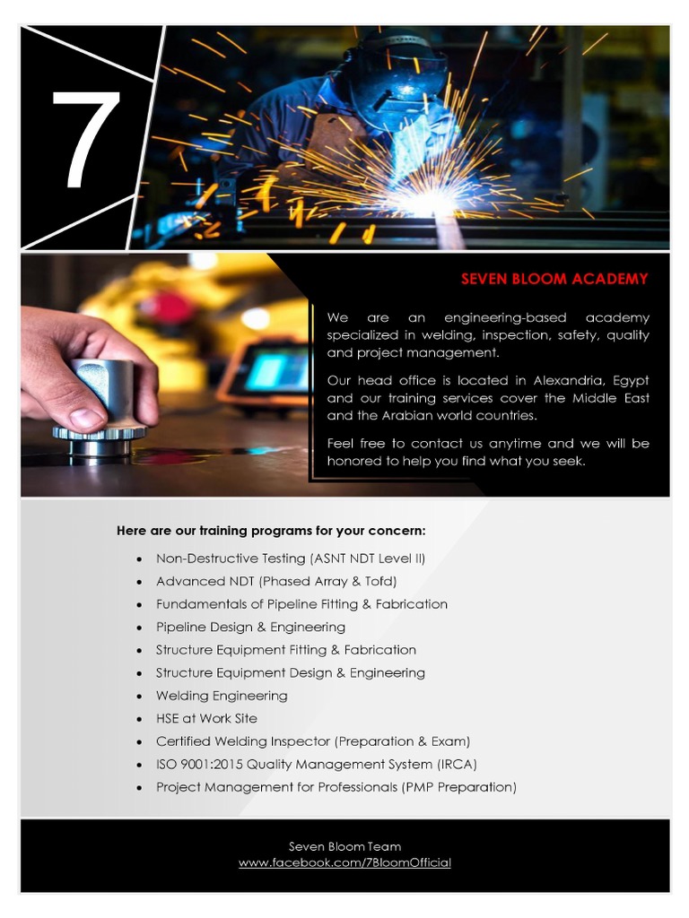 NDT - Visual Inspection Checklist Version 01 2018 | PDF