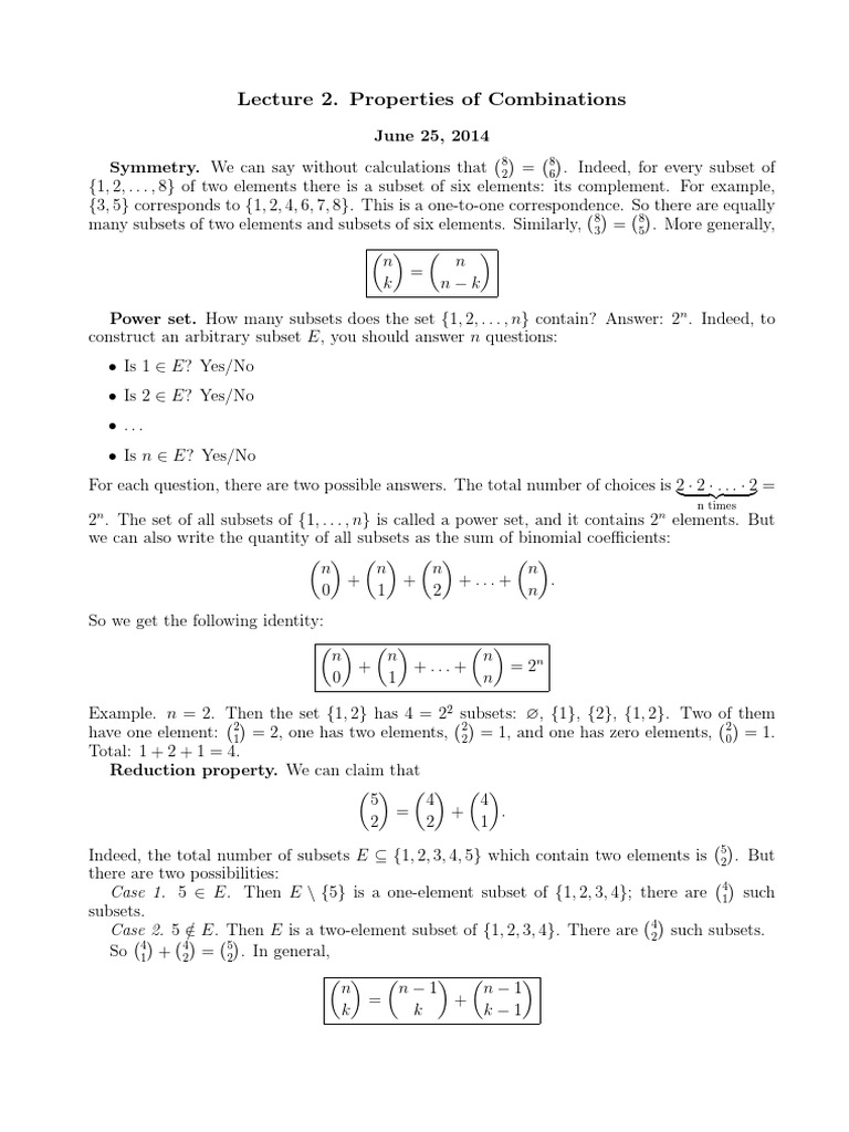 Lecture2 PDF | PDF | Mathematical Objects | Abstract Algebra