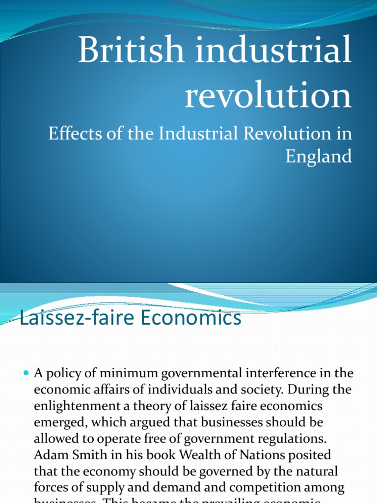 Industrial Revolution Began In England