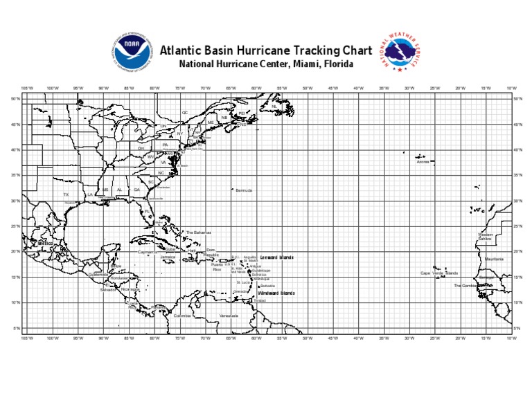 Tracking Tropical Storms and Hurricanes in the Atlantic Basin: An ...