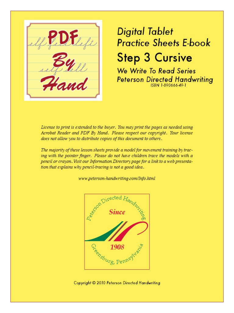 +++cursive Step 1 Rev Decrypted | PDF | Fluency | World Wide Web