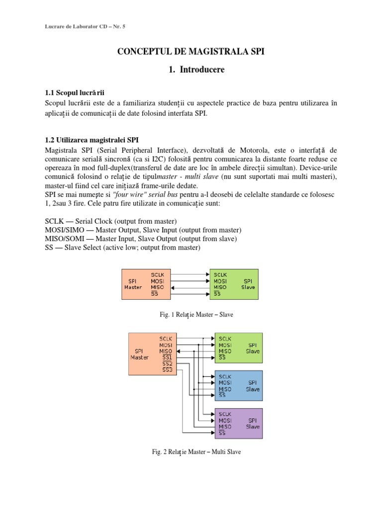 Magistrala SPI | PDF