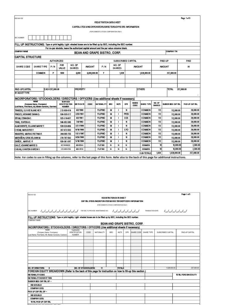 SEC Forms | PDF | Chief Operating Officer | Chief Financial Officer