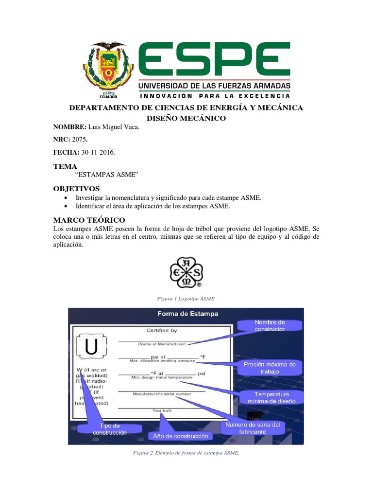 Estampas Asme | PDF | Conversión de energía | Poder (Física)