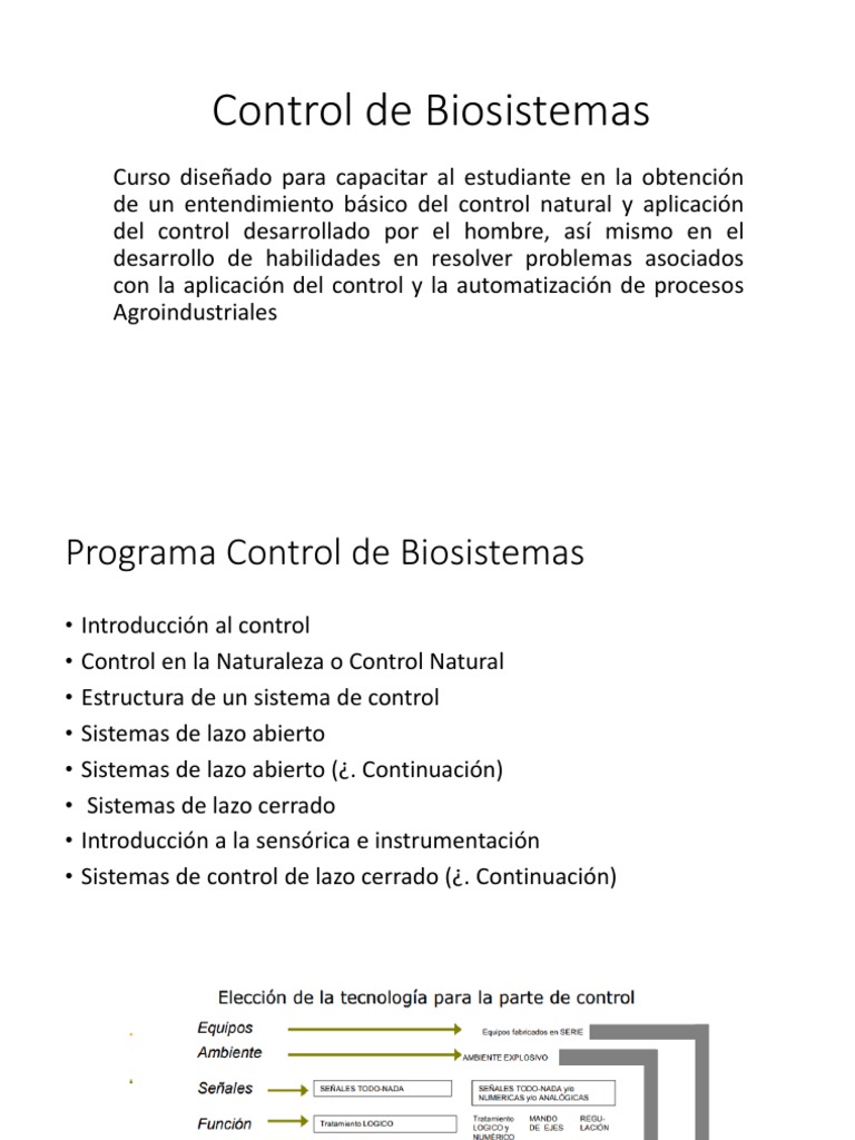 Control de Biosistemas 1 | PDF | Neumática | Relé