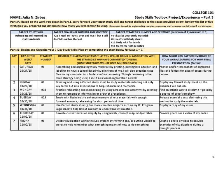 lp3 - SSTB - Part 3 | Download Free PDF | Study Skills | Cognitive Science