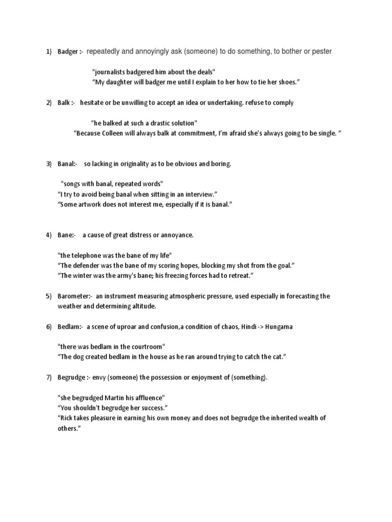 Repeatedly and Annoyingly Ask (Someone) To Do Something, To Bother or ...