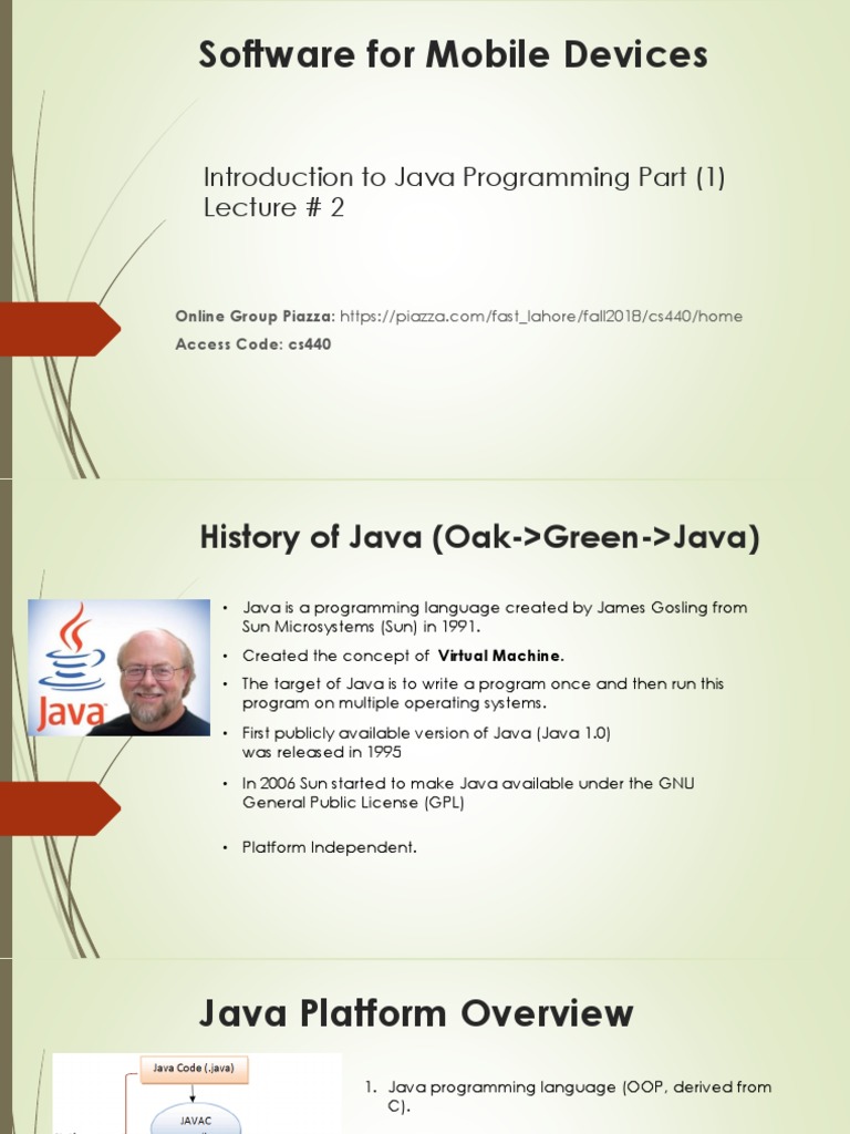 2 Intro To Java Programming Part1 | PDF | Java Virtual Machine | Java (Programming Language)