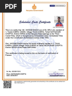 One and Same Certificate Format | PDF