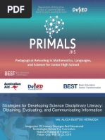 IPEd Program Framework in DepED | PDF | Curriculum | Change