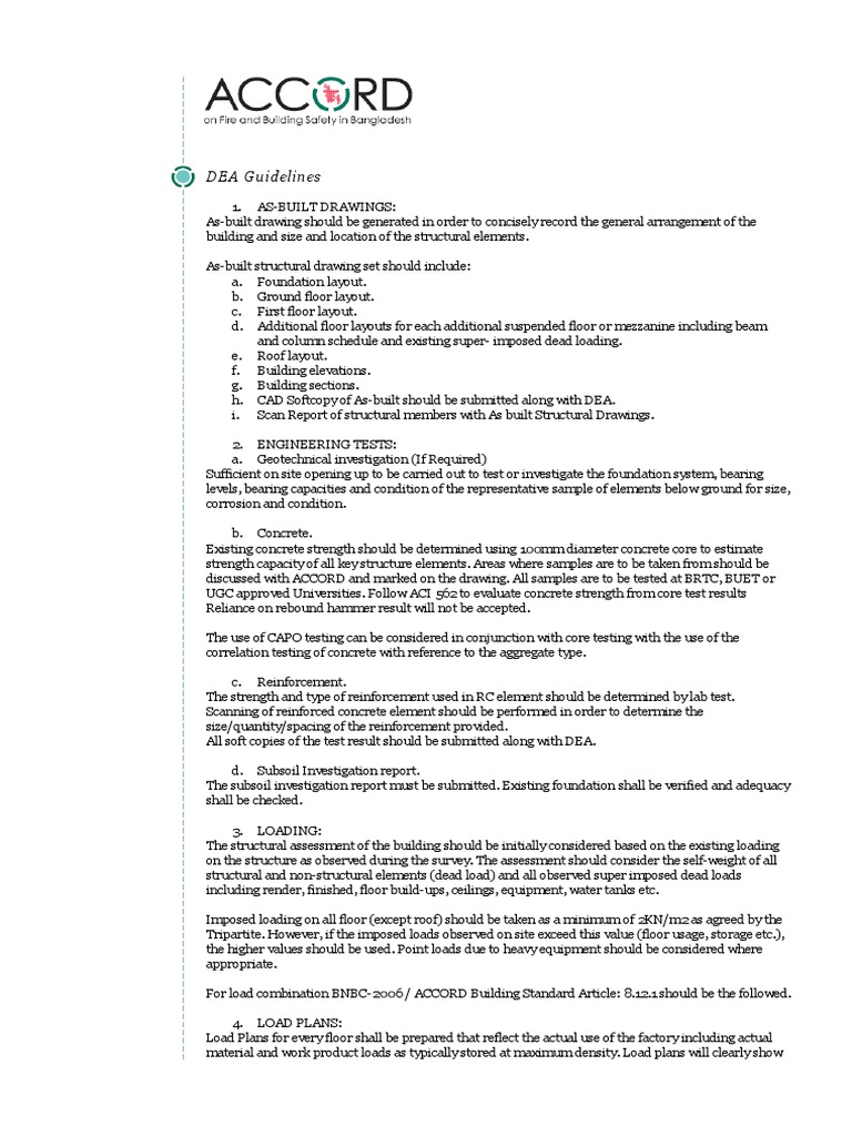 Accord DEA-Guidelines PDF | PDF | Structural Load | Geotechnical ...
