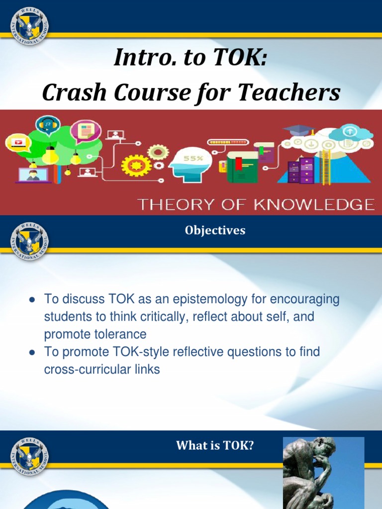 Teaching TOK: Concepts and AOKs | PDF | Science | Epistemology