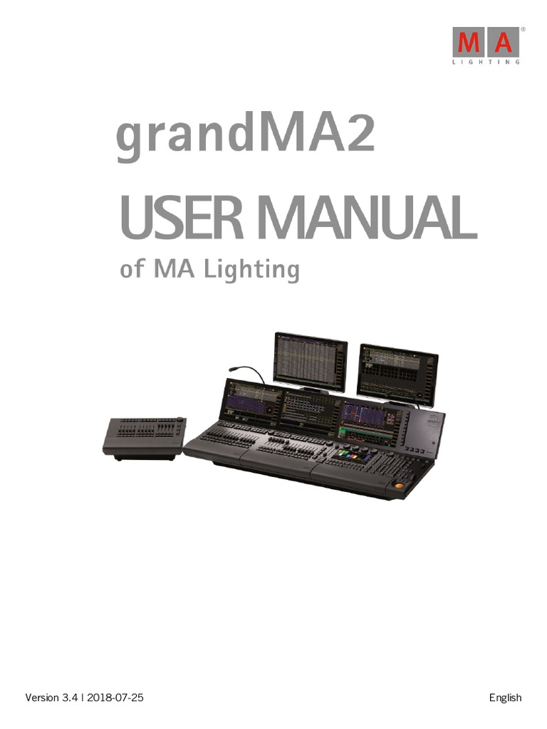 MA GrandMA2 Manual v3.4 2018-07-25 en | PDF | Computer Keyboard ...