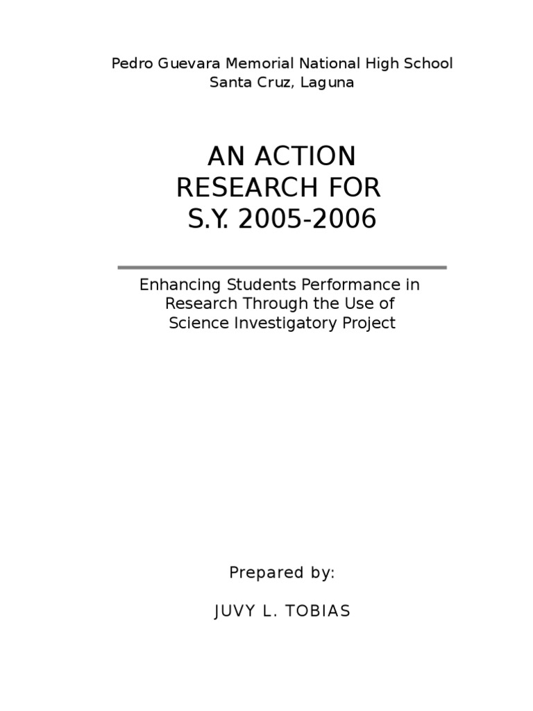 Science Investigatory Project | PDF | Statistical Hypothesis Testing ...