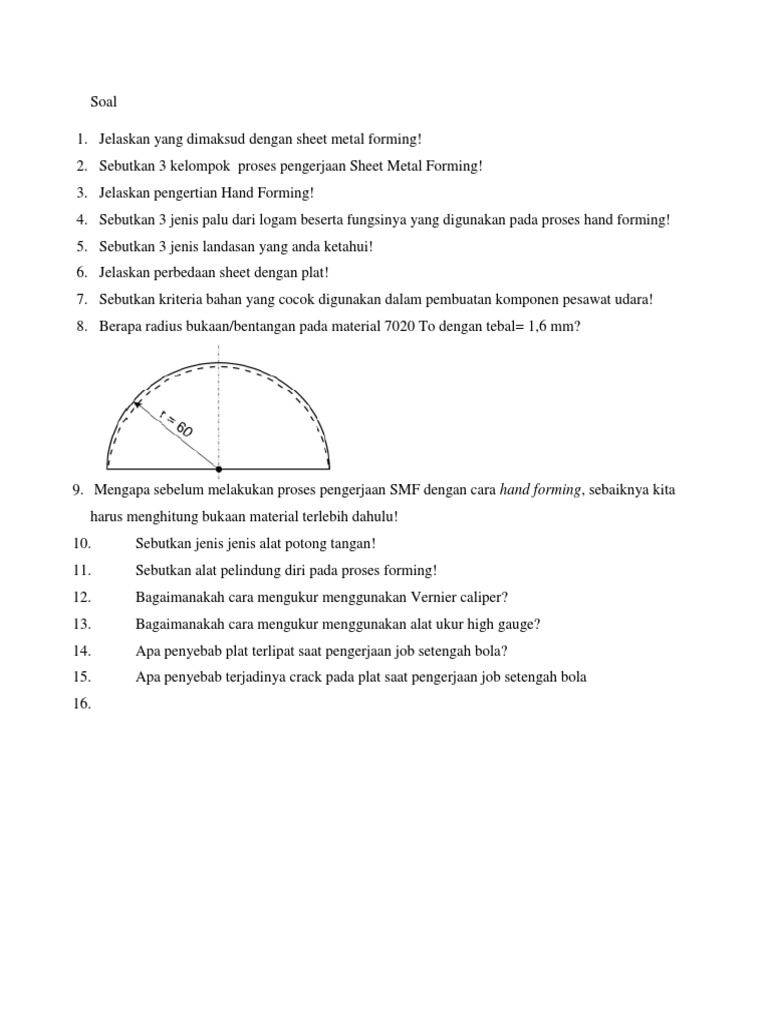 20 Soal Dan Jawaban SMF | PDF