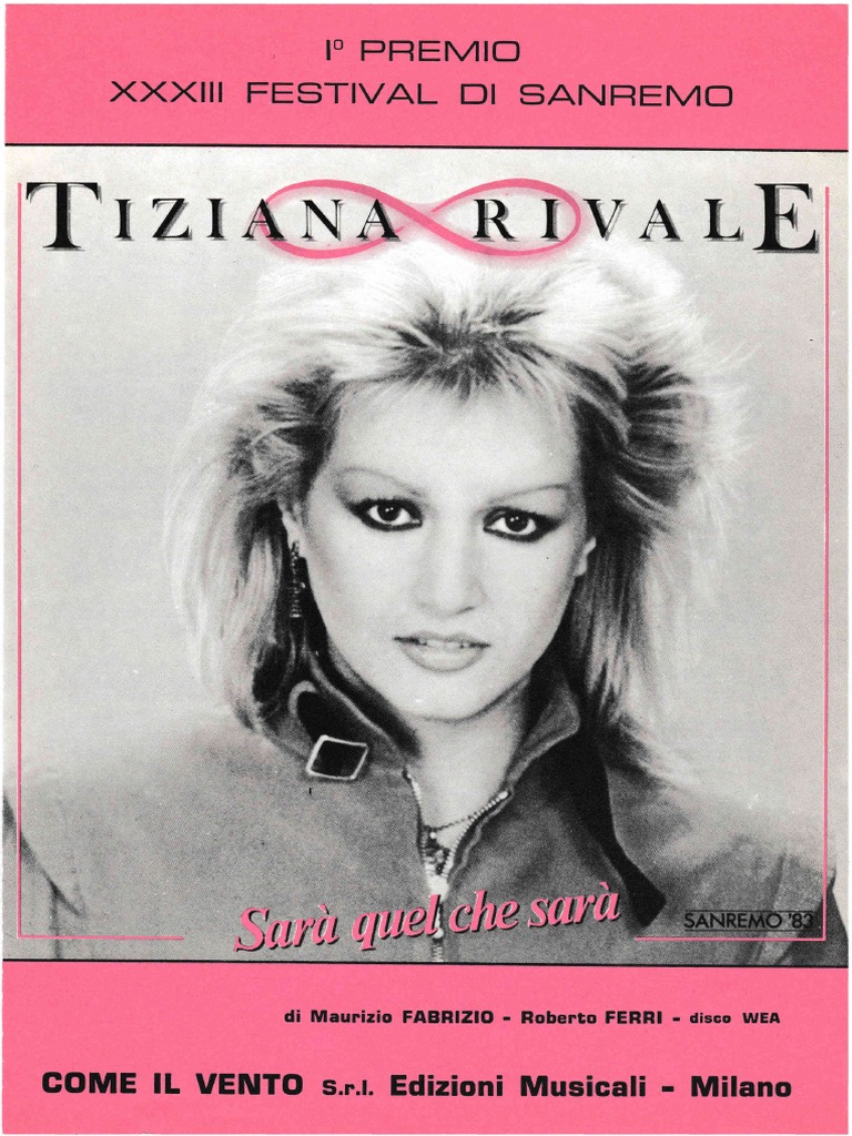 Sarà Quel Che Sarà (VL) PDF | PDF