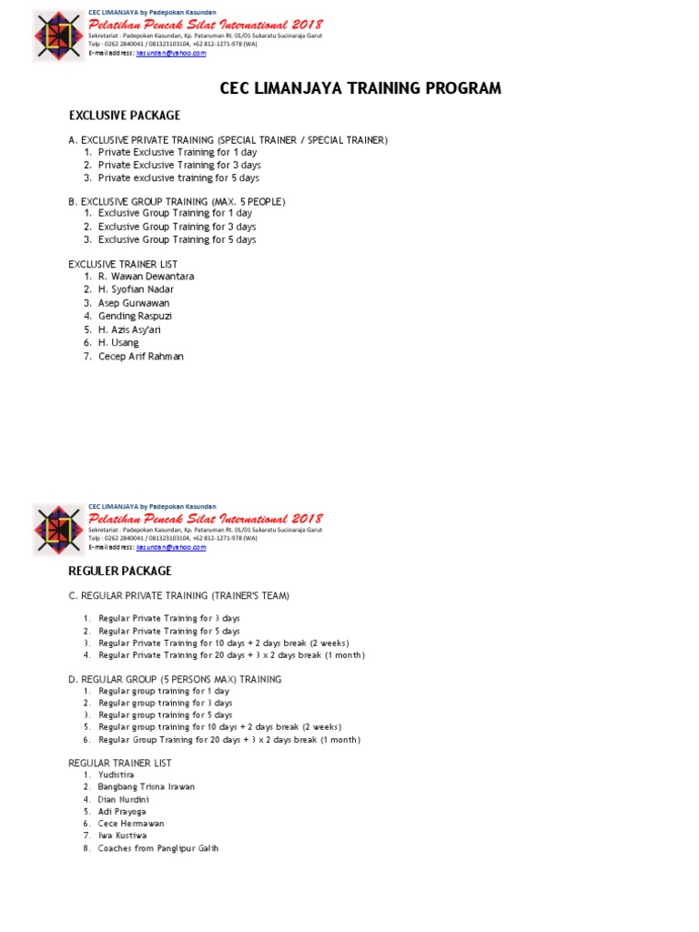 CEC Brochure LandscapeEconomics | PDF | Mixed Martial Arts | Indonesia