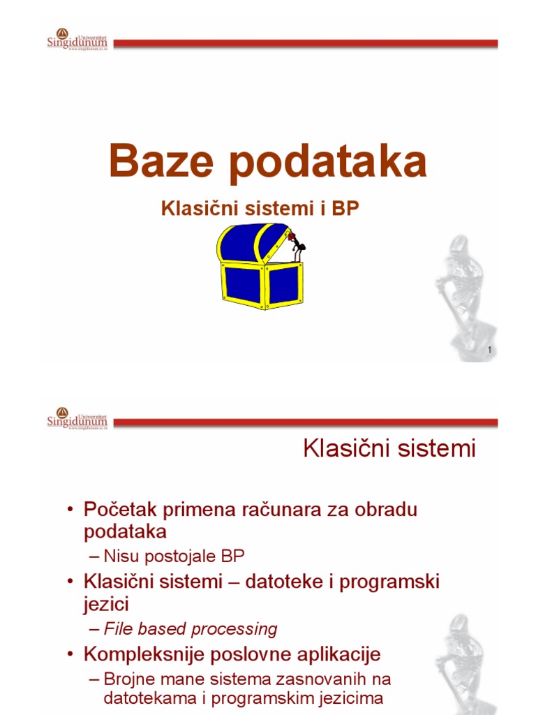 Baze Podataka | PDF