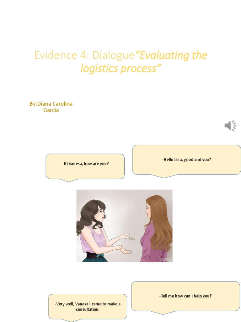 Evidencia 4 Dialogue Evaluating The Logistics Process | PDF | Logistics ...