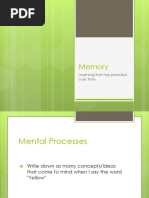Welford's Information Processing Model | PDF