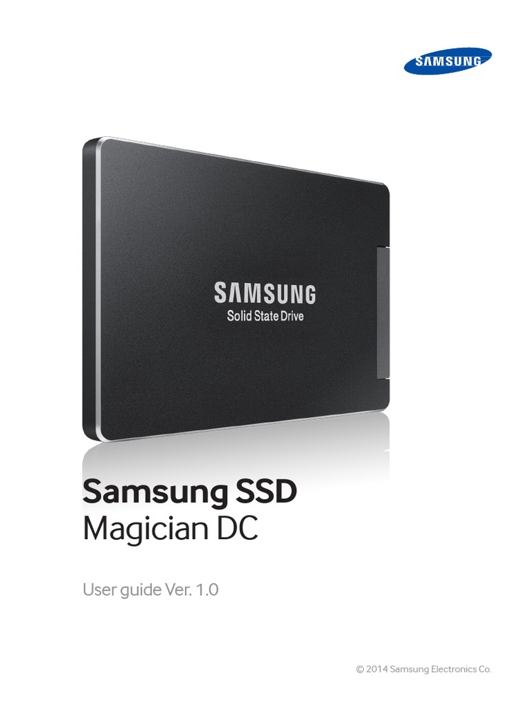 Samsung Magician DC v10 User Guide | PDF | Solid State Drive | Command ...