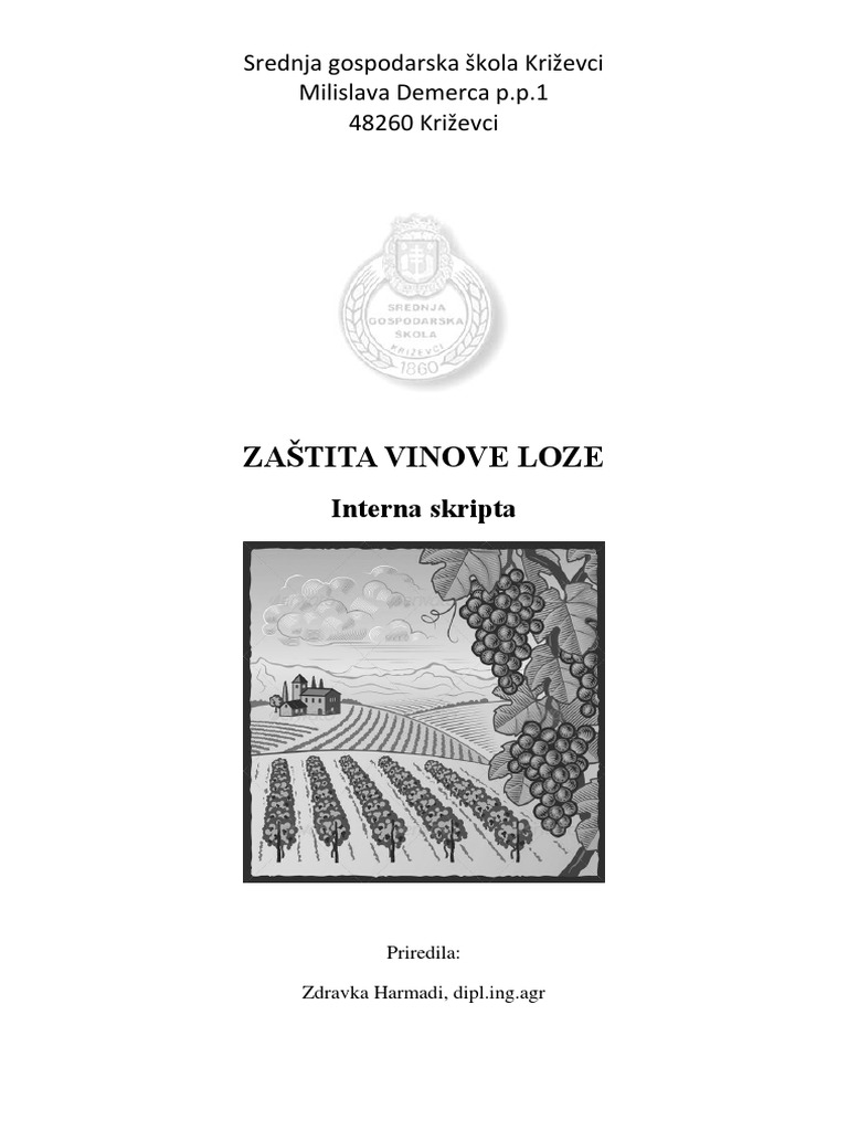 Zastita Vinograda - Bolesti I Štetnici Vinove Loze Korovi | PDF