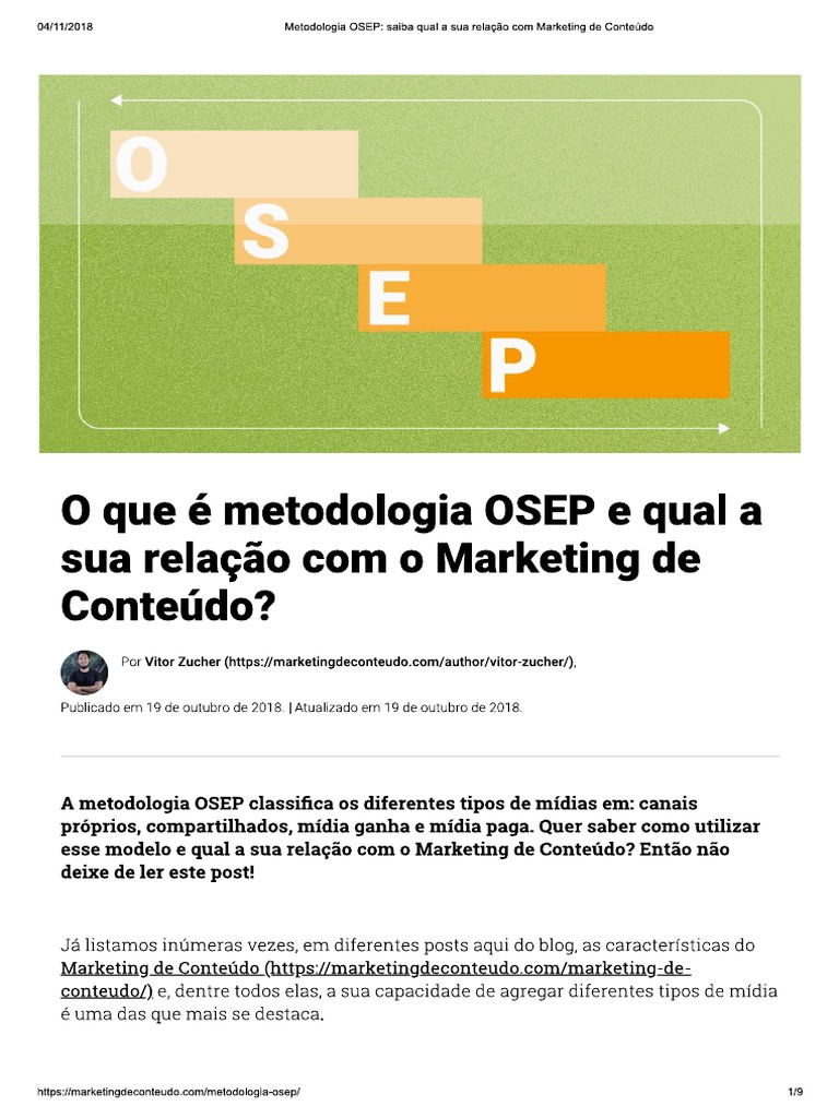 Metodologia Osep | PDF