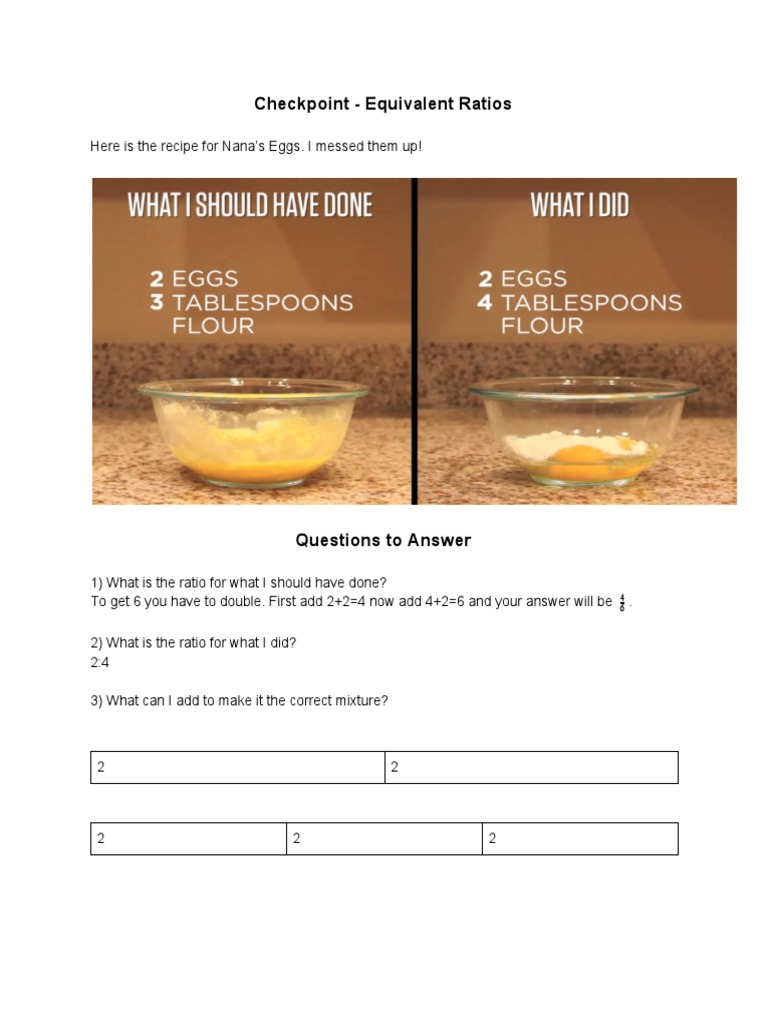 1 Ratios Show A Relative Comparison Between Two Given Quantities and ...