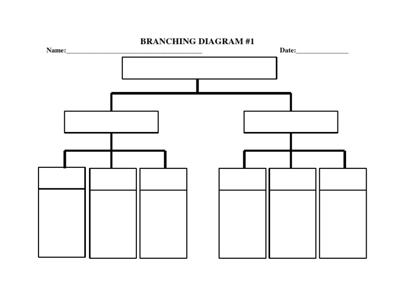 Branching Diagramme 1 | PDF