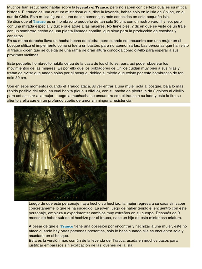 El Trauco Leyenda | PDF
