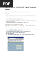 How To Change Material Master Data (MM02, MM03) in SAP | PDF ...