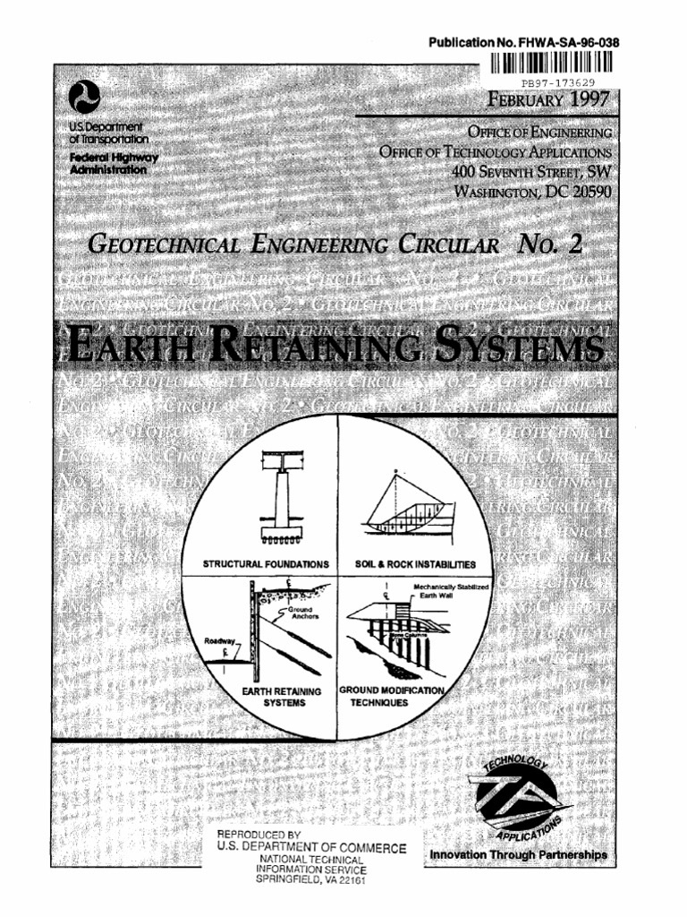 Earth Retaining System | PDF | Deep Foundation | Geotechnical Engineering
