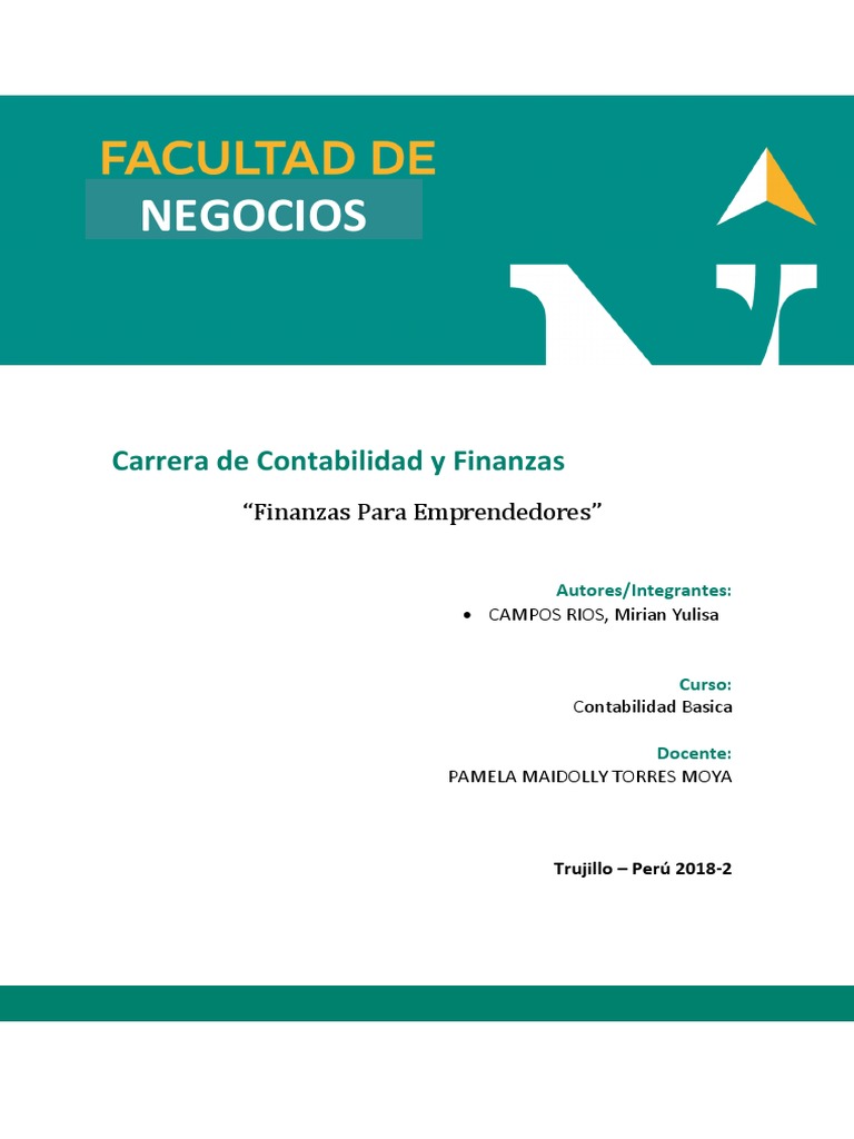 Caratula Upn | PDF | Liquidez de mercado | Hoja de balance