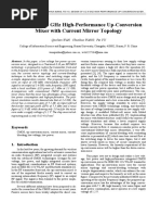 CMOS Gilbert Cell Mixer Design | PDF | Radio Technology ...