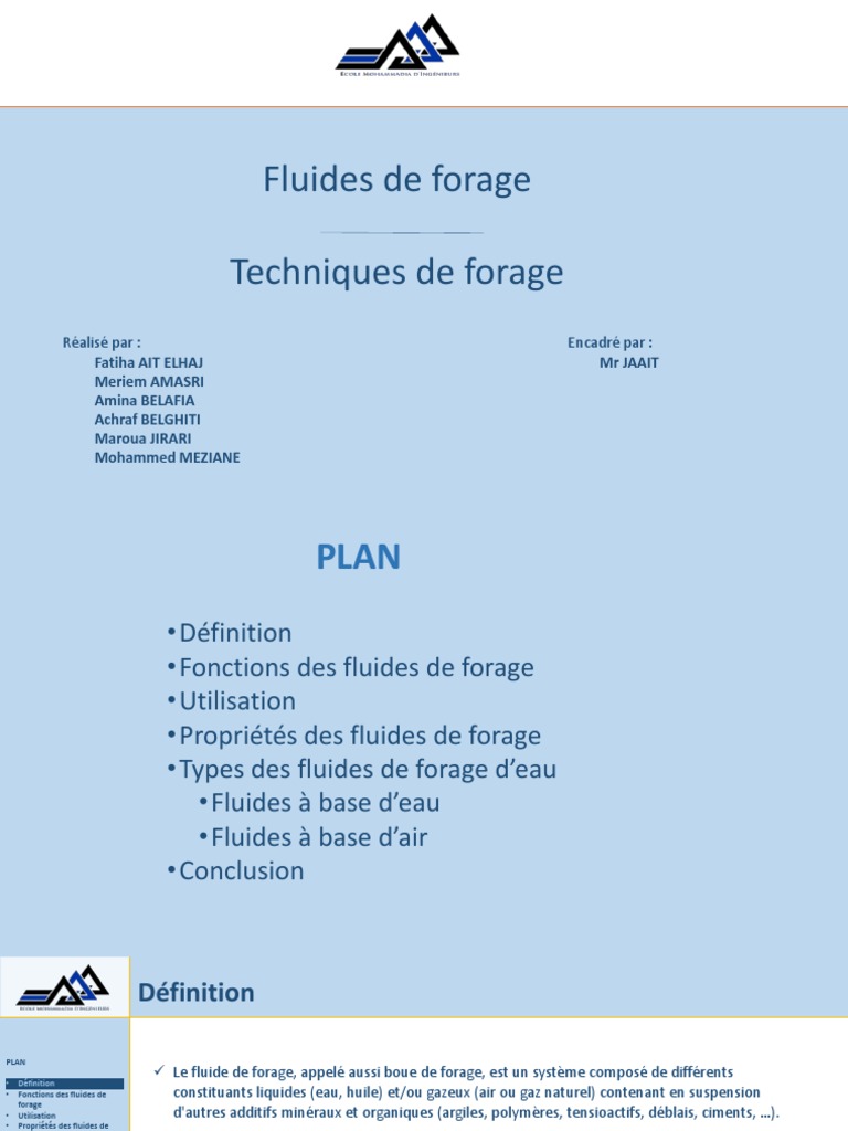 Fluides de Forage | PDF | Forage | Fluide