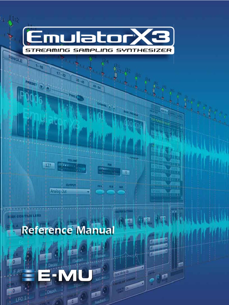 E-Mu Emulator x3 Manual PDF | PDF | Synthesizer | Amplifier