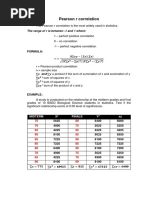 Pearson Correlation Coefficient | PDF | Correlation And Dependence ...