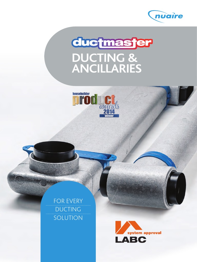 Duct Master Ducting Ranges and Ancillaries | PDF | Duct (Flow ...