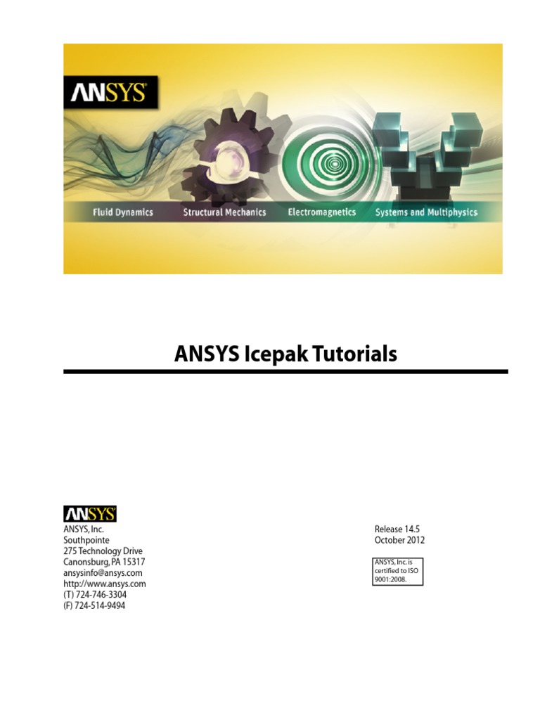 ANSYS Icepak Tutorials PDF | PDF | Trademark | License